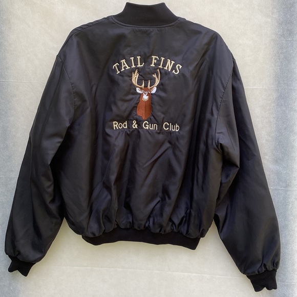 Birdie | Jackets & Coats | Vintage 8s Birdie Richard Leslie Black Tall ...
